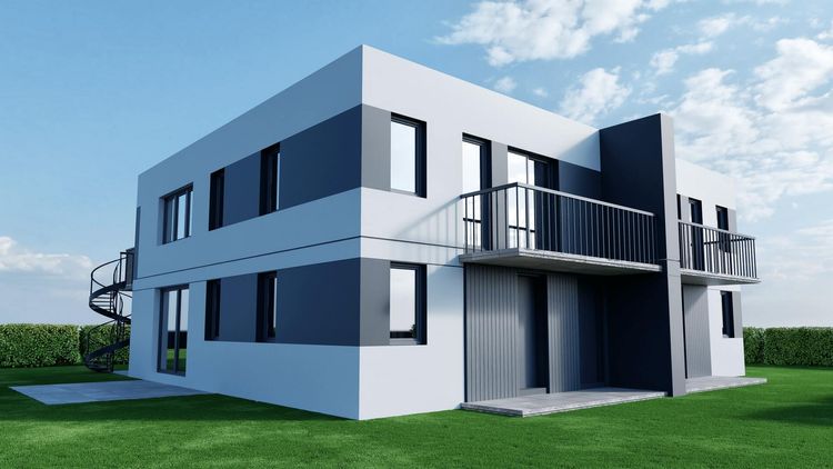 3D Visualization of a Building, House - Price & Realisation Time